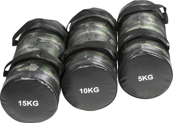Crossfit Sandbag 5kg + 10kg + 15kg | bol.com