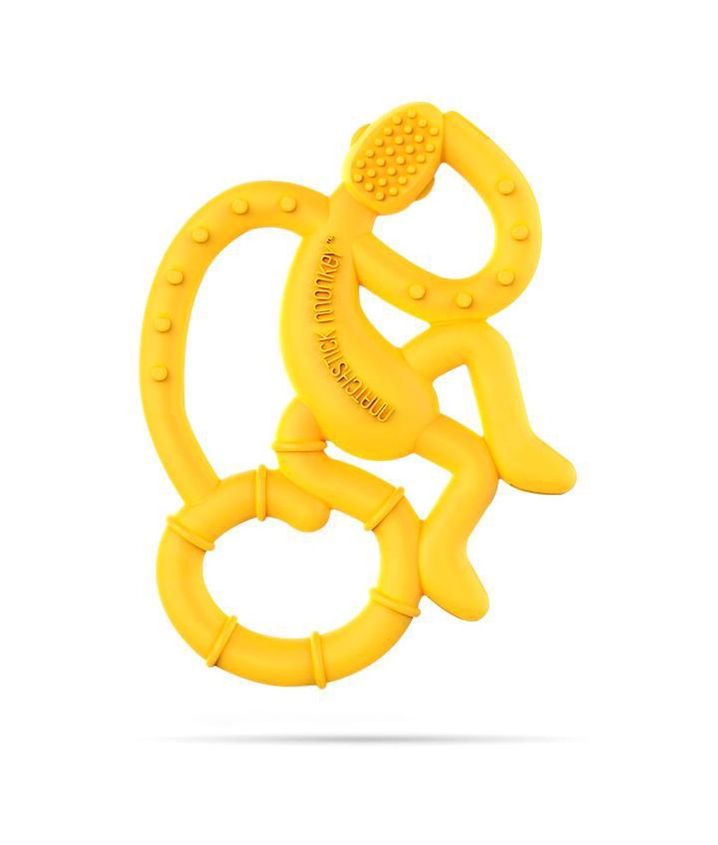 MatchStick Monkey Mini Monkey Biocote® – geel | bol.com