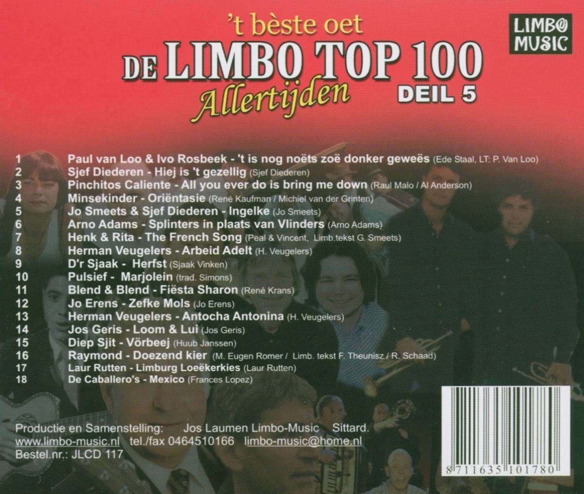 Diverse Artiesten - De Limbo Top 100 Deel 5, Diverse Artiesten | Muziek ...