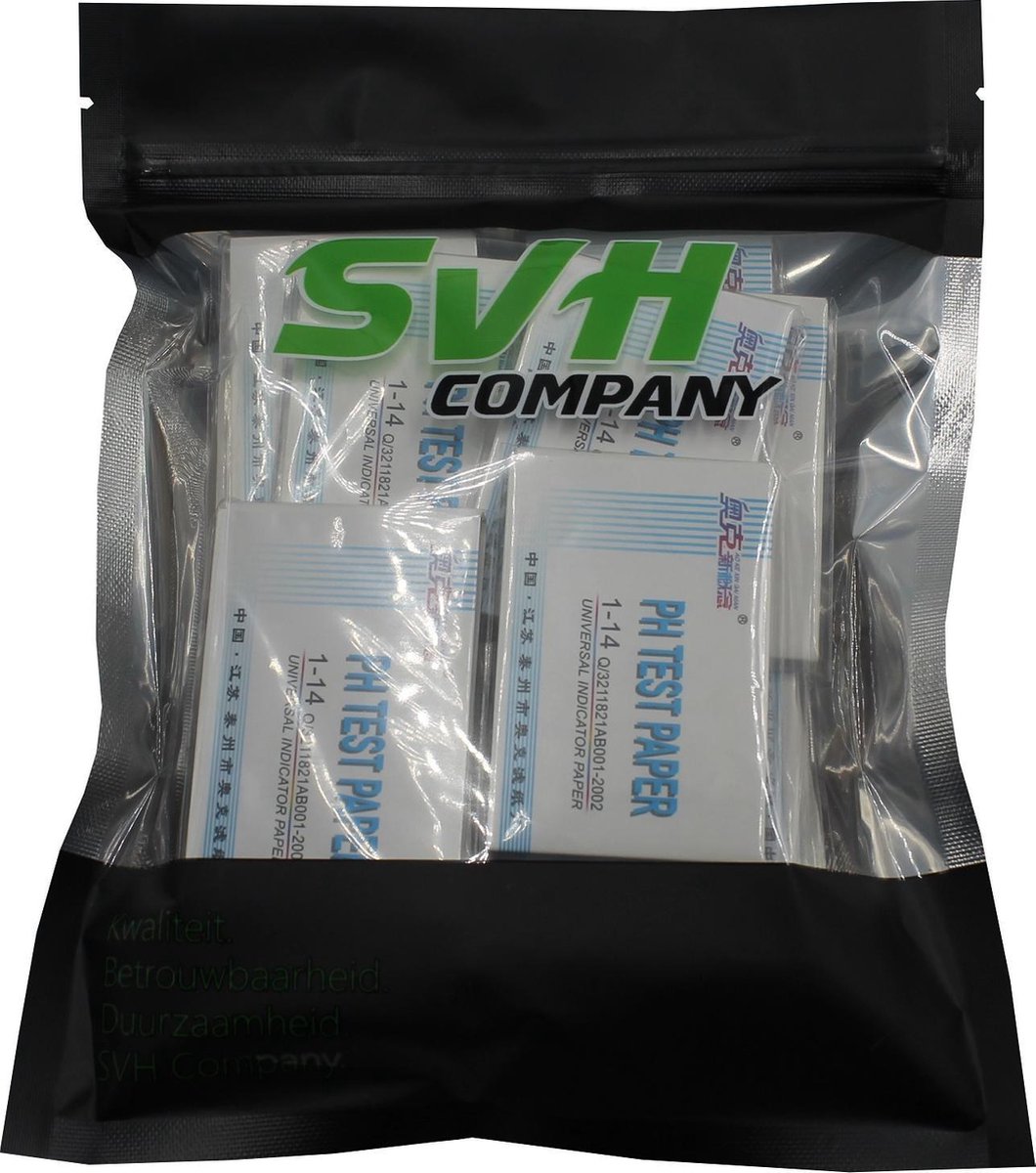 SVH Company Lakmoes Papier PH 1 14 Test Strips PH Meter Teststrip - 80 ...