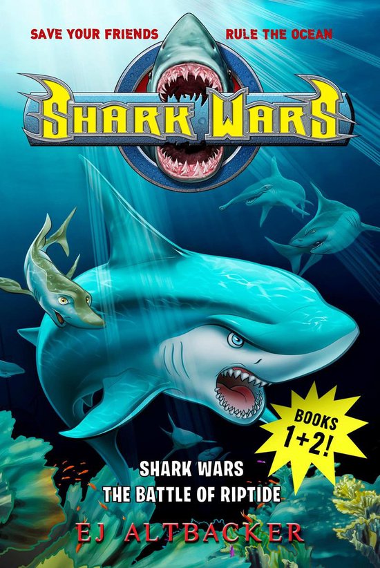 Shark Wars- Shark Wars 1 & 2, Ej Altbacker | 9781984836212 | Boeken | bol