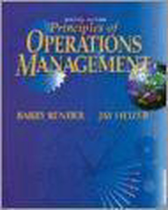 Principles of Operations Management with Tutorials, Jay Heizer ...