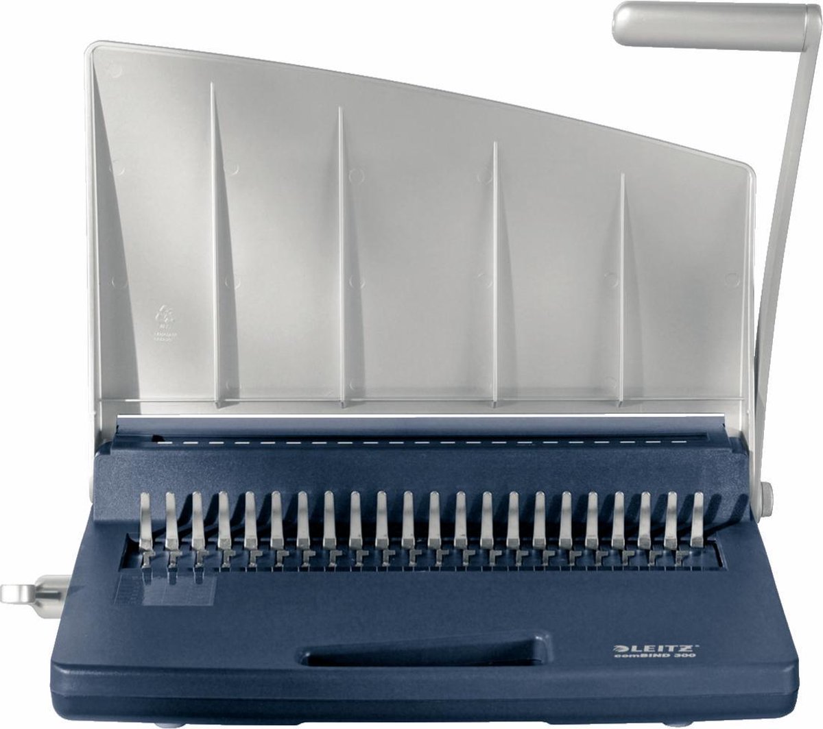 Leitz Spiraal Inbindmachine comBIND 300 - Zilver/Blauw | bol.com