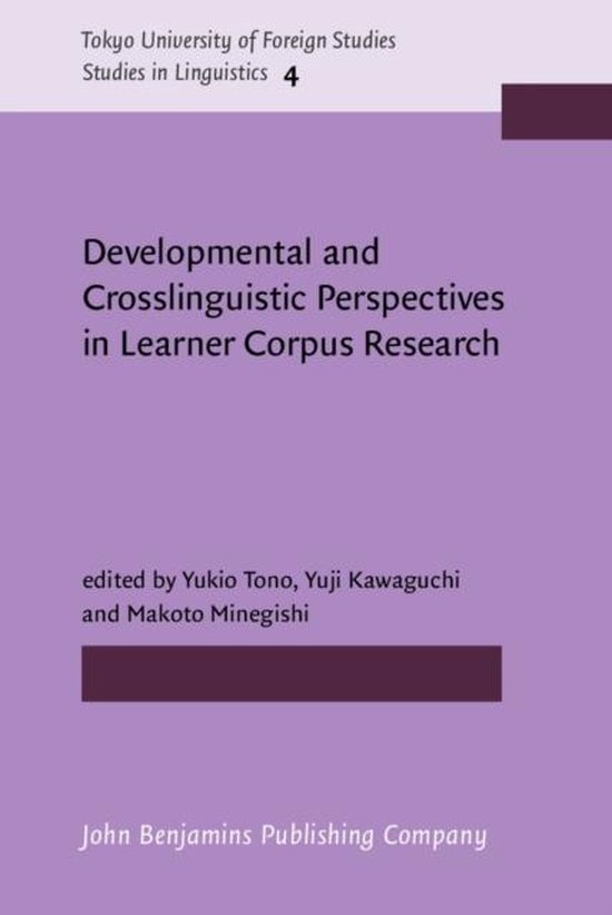 Developmental and Crosslinguistic Perspectives in Learner Corpus ...