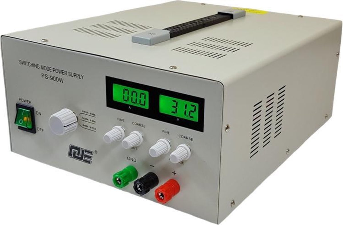 Regelbare voeding 60V/15A, 30V/30A, 15V/60A | bol.com