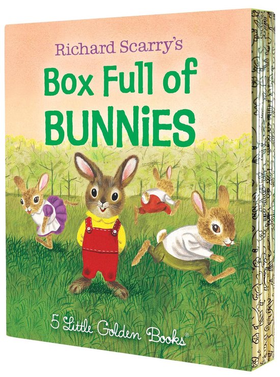 Richard Scarry's Box Full of Bunnies: The Bunny Book; I Am a Bunny ...