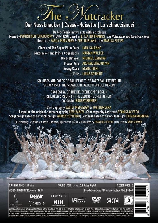 Soloists & Corps de Ballet of the Staatsballett Berlin - Tchaikovsky: The Nutcracker... | bol