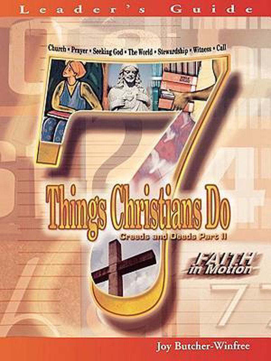 7 Things Christians Do - Leader, Joy Butcher-Winfree | 9780687083466 ...