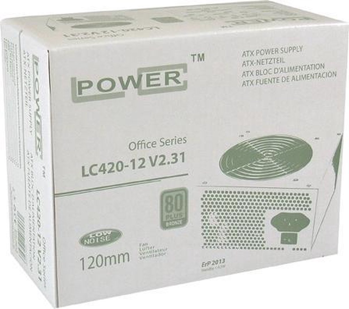 LC-POWER® LC420-12 V2.31 Interne voeding - PC Voeding | bol.com