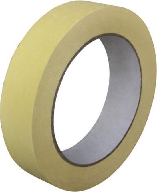 Afplak Tape voor Verfwerken 19x50m Smelt-Lijm, 0,11mm, Geimpregneerd, 1 ...