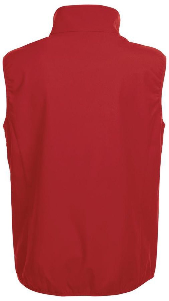 Clique Basic Softshell Vest 020911 - Mannen - Rood - XL | bol