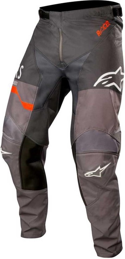 Alpinestars Crossbroek Racer Flagship Mid Gray/Anthracite/Fluor Orange ...