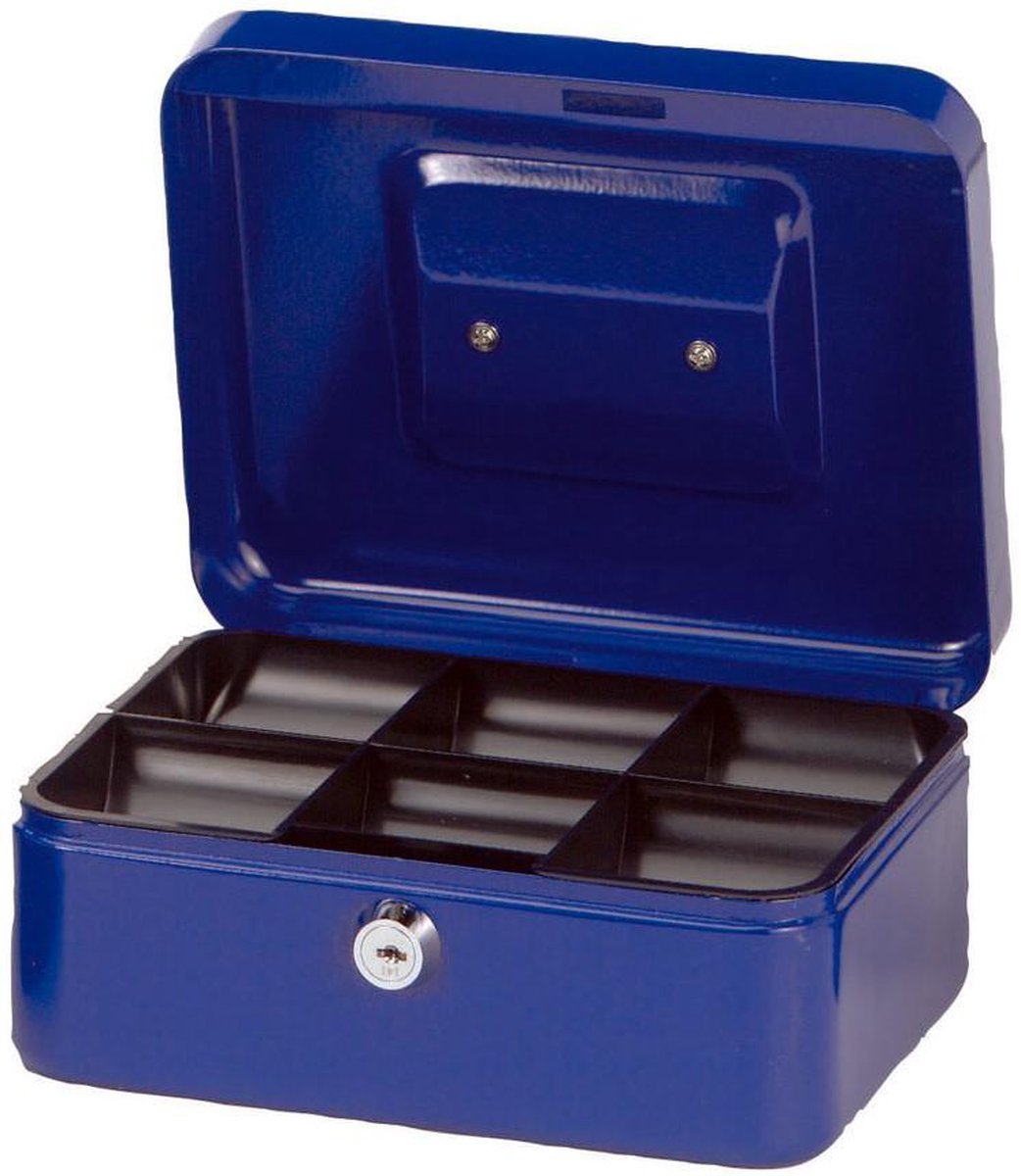 Money Box metal - Metalen Geldkist Met Slot - Geldkluis Met Muntbak ...