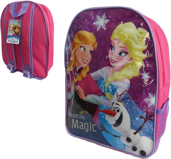 Frozen rugtas - 30 x 25 cm. - rugzak met Anna, Elsa en Olaf | bol.com
