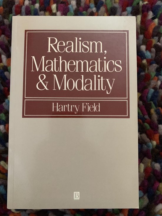 Realism, Mathematics, and Modality | 9780631180876 | Boeken | bol