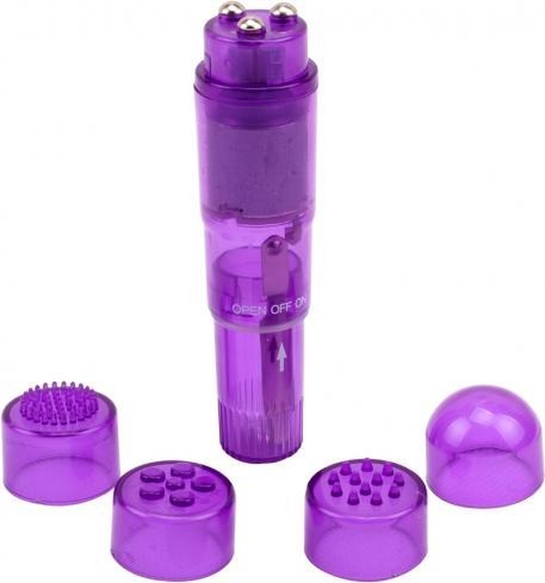 ultimate mini massager - pocket rocket - paars - chisa | bol.com