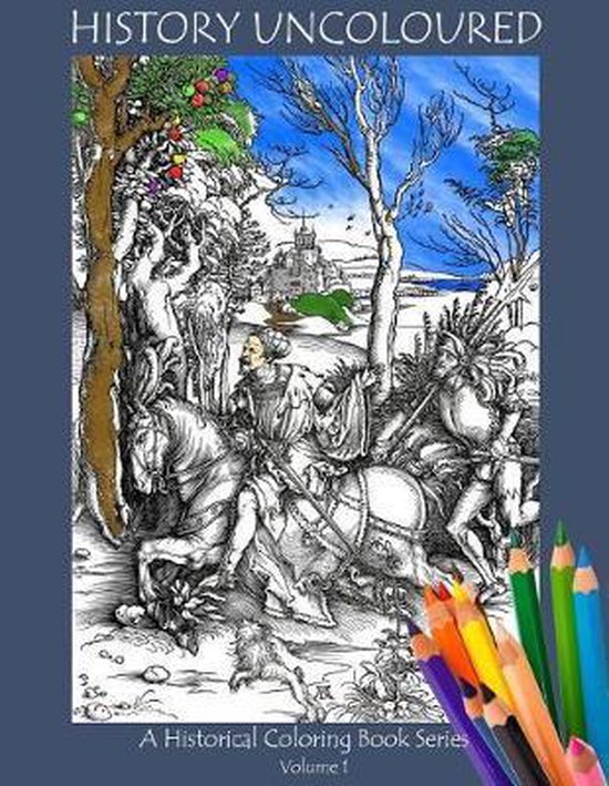 Adult Colouring Book- History UnColored V2, Justin Kolb | 9781539420088 ...