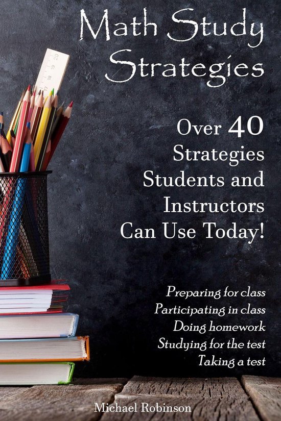 Math Study Strategies (ebook), Michael Robinson | 9781543972313 ...
