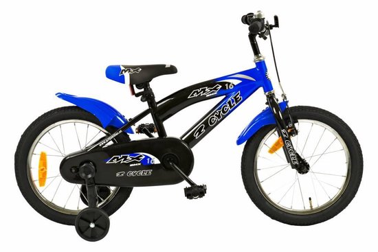 Jongensfiets 16 inch MX Blauw (1610) - Jongensfiets | bol.com