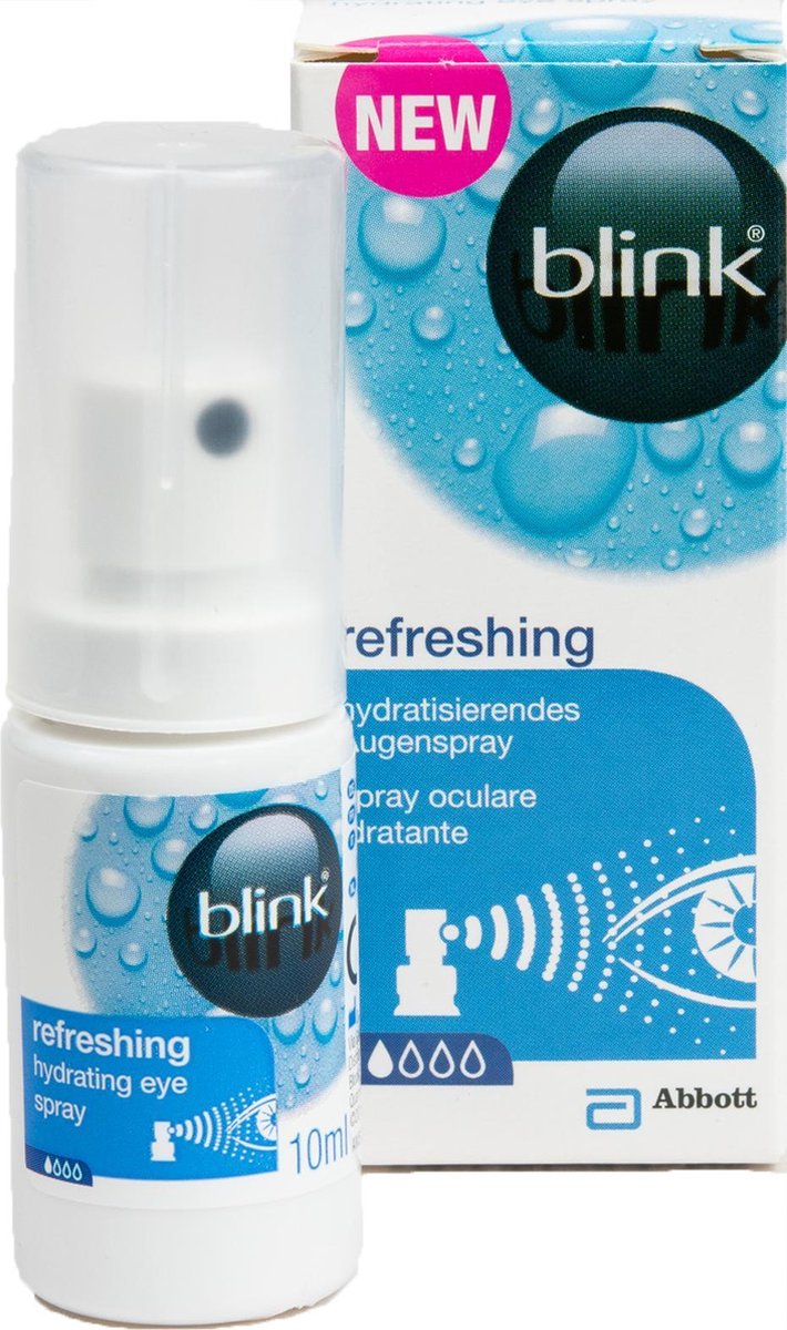 Blink refreshing oogspray 10 ml – 3 stuks – oogdruppels ...
