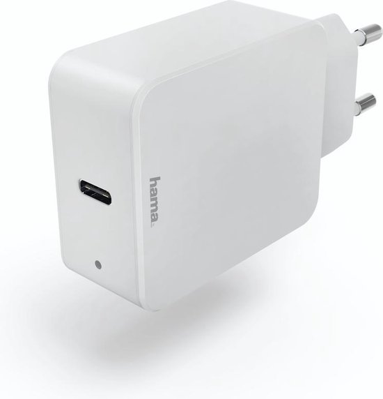 bol.com | Hama 18W Power Delivery Oplader / Qualcomm - Wit