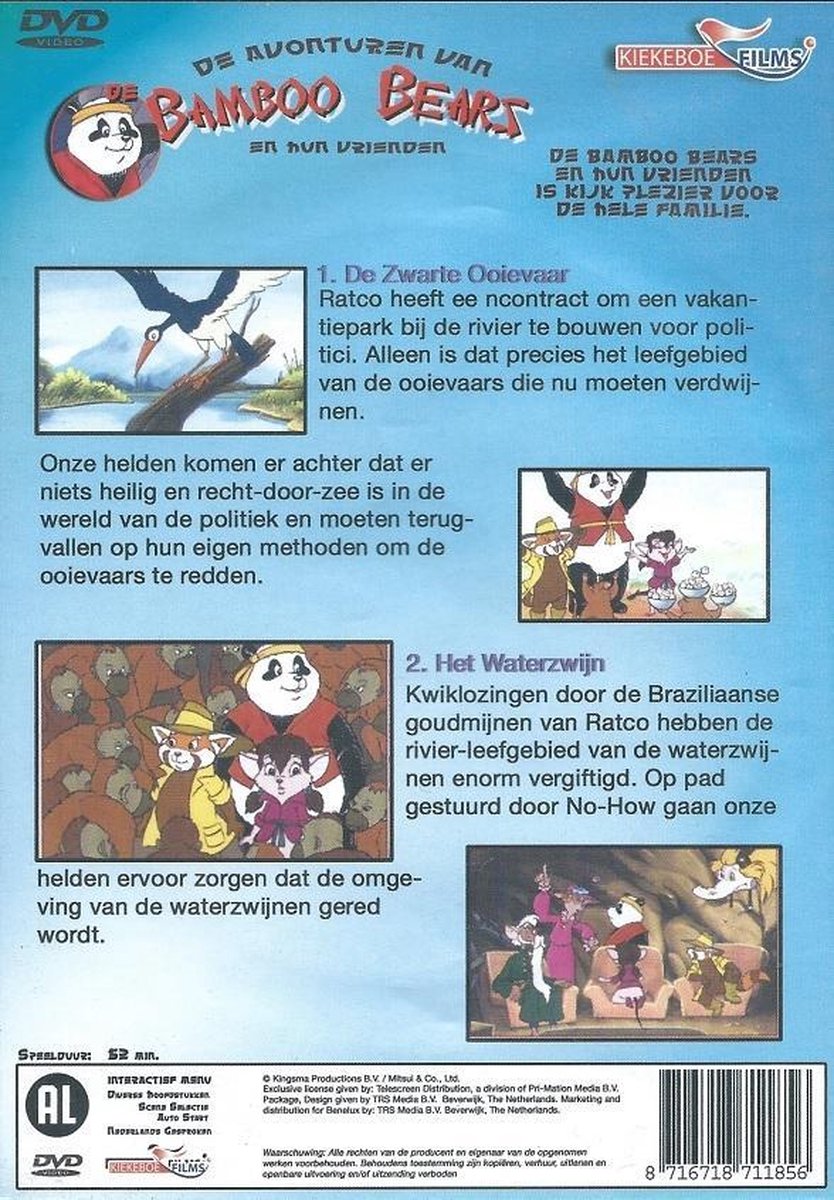 De Bamboo Bears | Dvd's | bol
