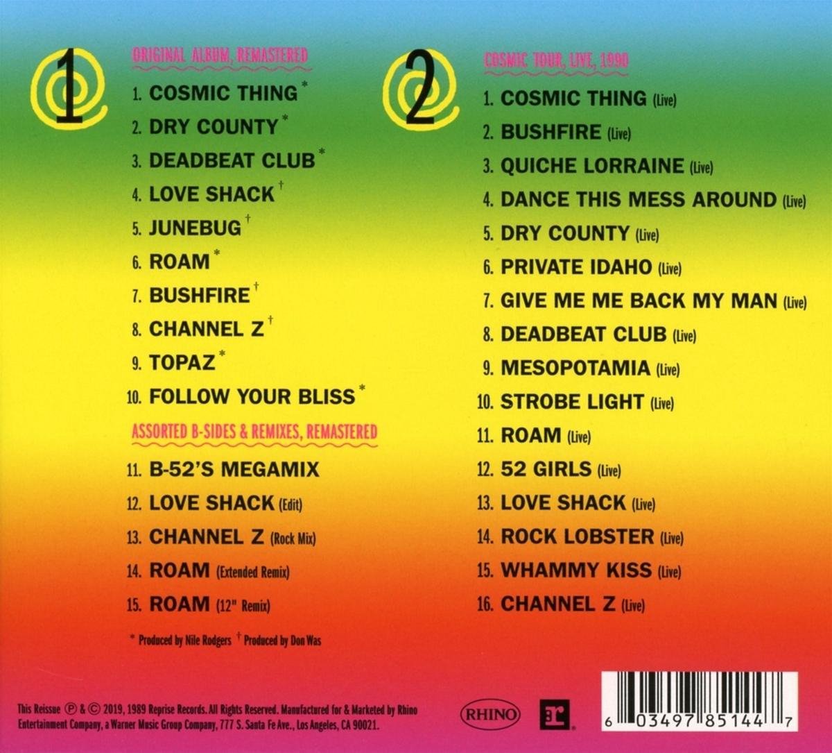 Cosmic Thing (30th Anniversary Expanded Edition), The B-52's | CD (album) | Muziek | bol.com