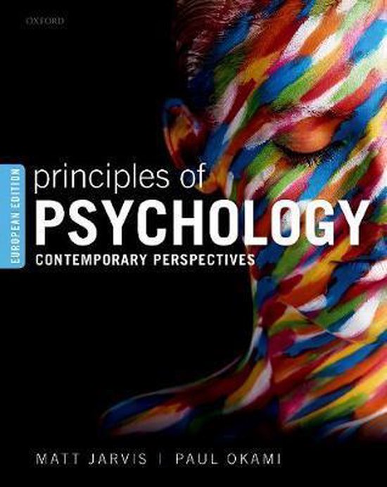 Principles of Psychology | 9780198813156 | Matt Jarvis | Boeken | bol.com