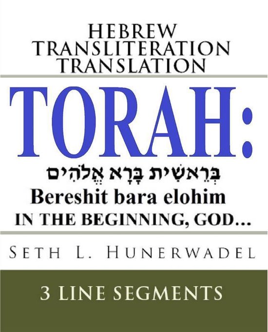 Big Books of the Bible: Hebrew Transliteration English 1 - Torah (ebook), Seth L.... | bol.com