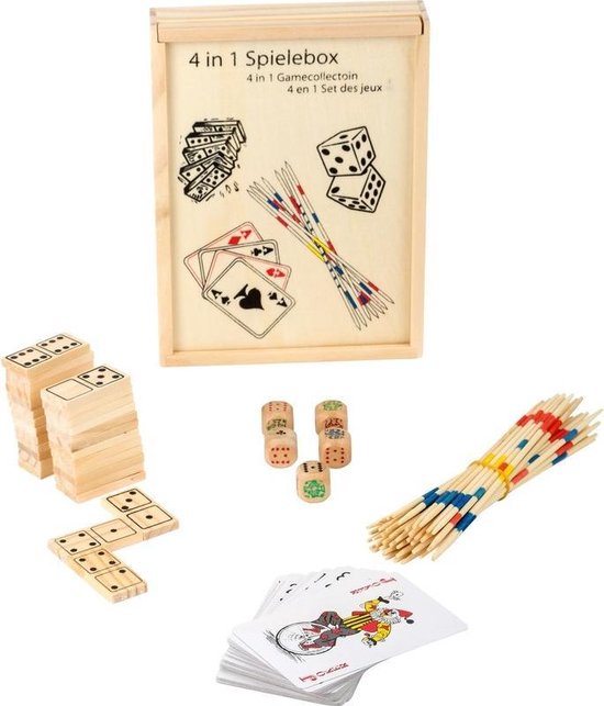 Spellendoos 4 in 1 | Games | bol.com
