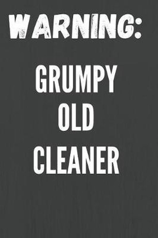 Grumpy Old Cleaner, Career Creations | 9781073839032 | Boeken | bol.com