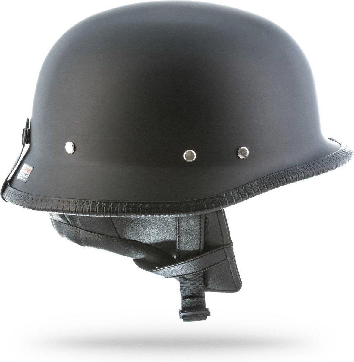 MOTO • MATT BLACK • XL • Helm Motor Retro Vespa Scooter Jethelm ...