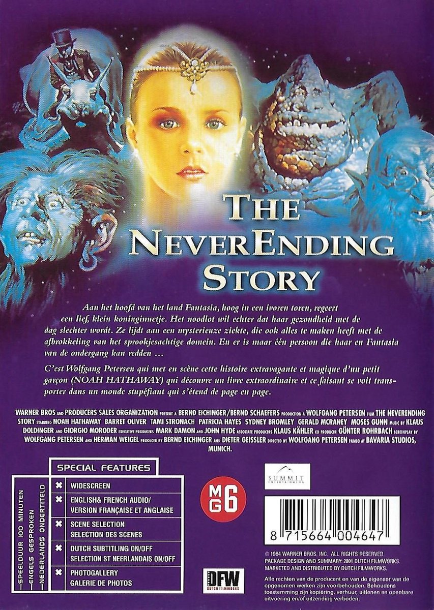 Never Ending Story 1 (Dvd), Darryl Cooksey | Dvd's | bol.com