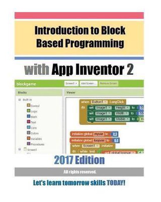 Introduction to Block Based Programming with App Inventor 2 | 9781545426197 |... | bol