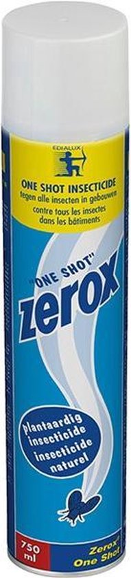 Insectenspray - Zerox "one shot" - plantaardig insecticide - 250ml ...