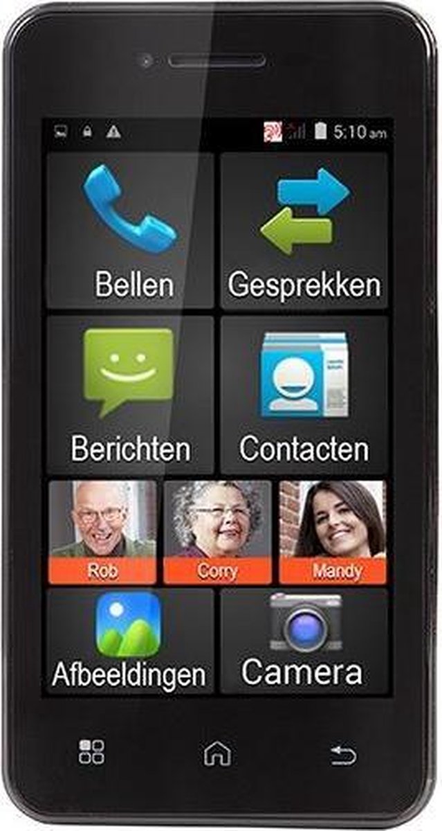 Fysic FMA-5000ZT Senioren Smartphone - Voor senioren ontworpen ...