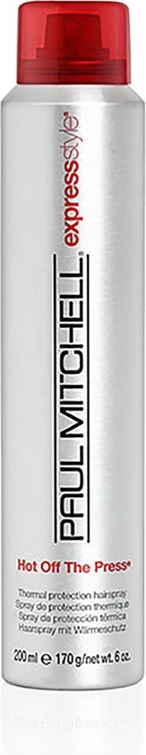 Paul Mitchell - Hot Off The Press Thermal Protection Hairspray - 200ml | bol