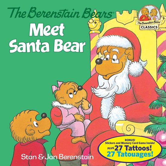 Berenstain Bear Meet Santa Bear Delux Ed, Stan Berenstain ...