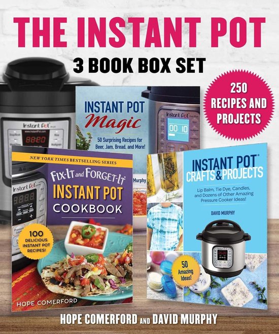 Instant Pot 3 Book Box Set (ebook), David Murphy | 9781680996166 ...