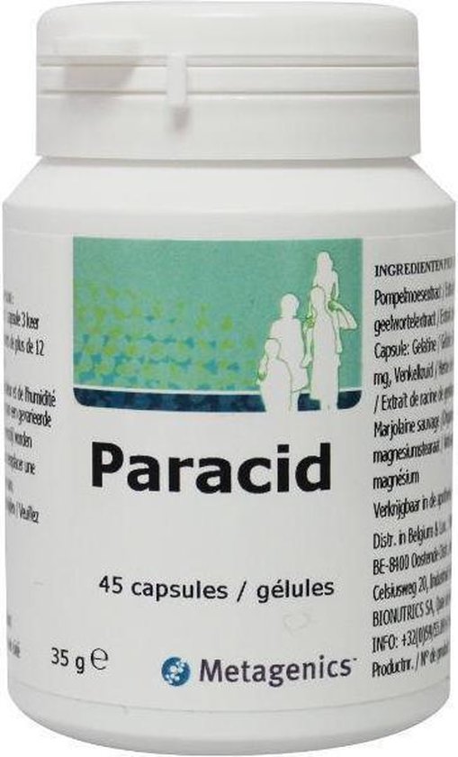 Metagenics Paracid - 45 Capsules | bol