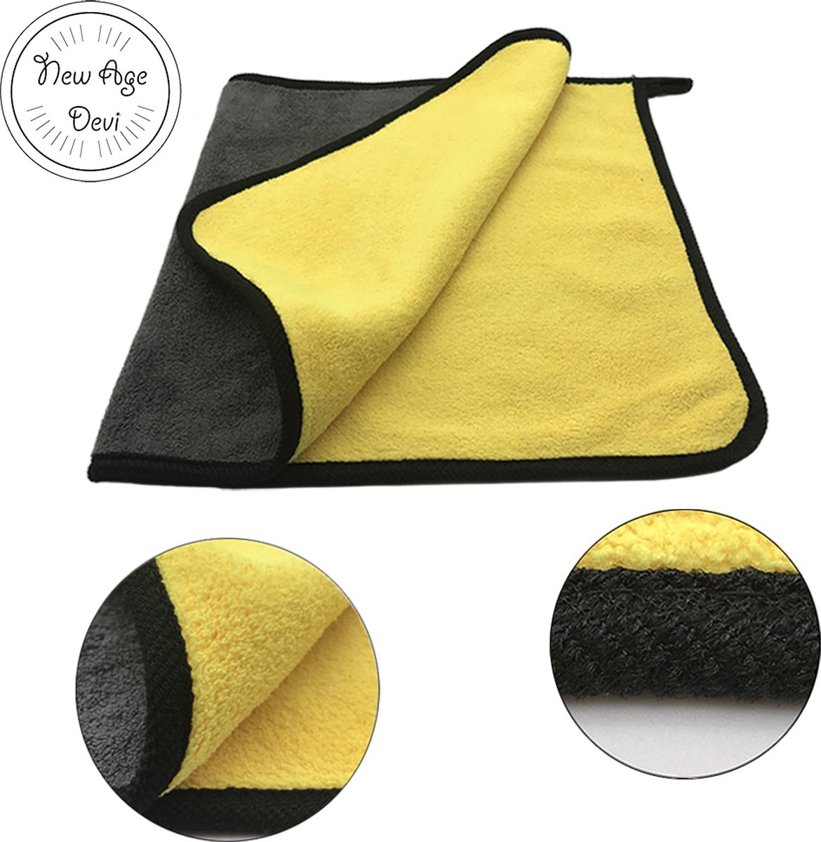 Microvezel autodoek - Autopoetsdoek - Auto schoonmaken - Microvezeldoek ...