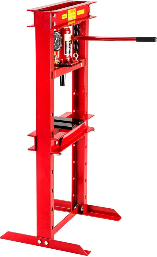Hydraulische Pers Met Manometer 12T - Werkplaatspers - Hydraulic Press ...