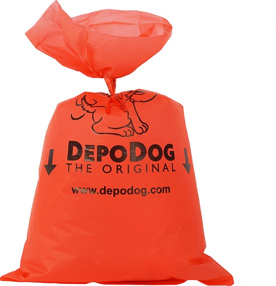 DepoDog hondenpoepzakjes - Biologisch - Afbreekbaar - 1000 st - Rood | bol