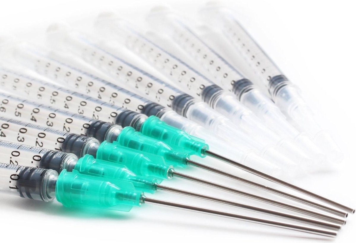 injectie spuit -doseerspuit - 5 stuks - spuit eten geven dieren ...