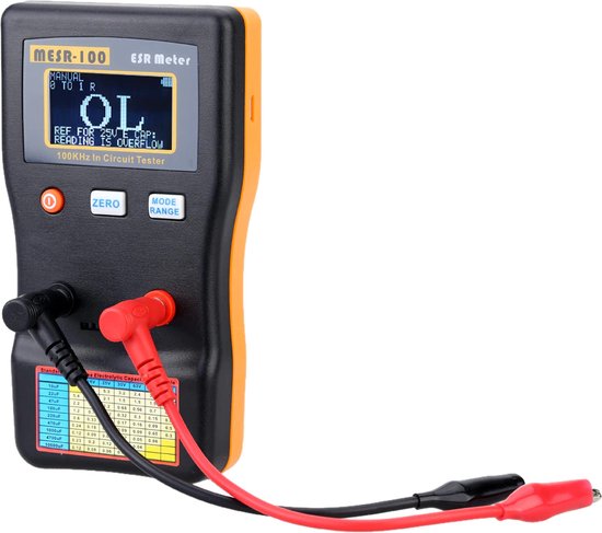 Dakta® ESR Meter | Condensator | Multimeter | Transistor Tester ...