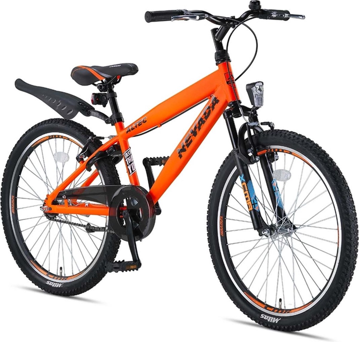 Altec Nevada Jongensfiets 24 inch - Neon Orange | bol.com