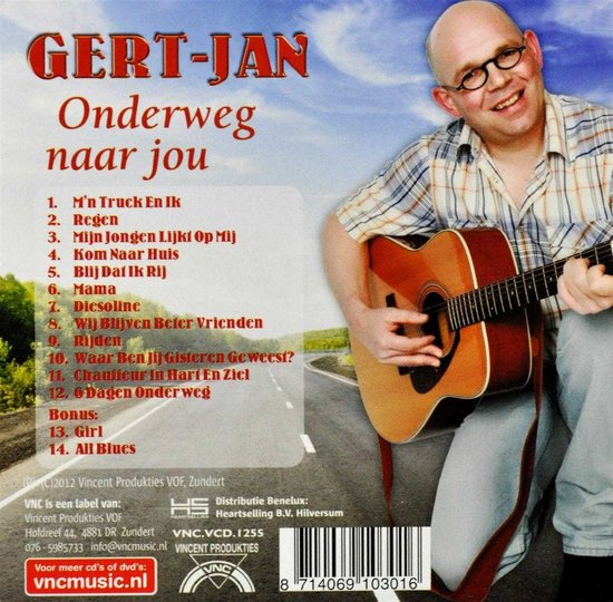 Gert-Jan - Onderweg Naar Jou (CD), Gert-Jan | CD (album) | Muziek | bol