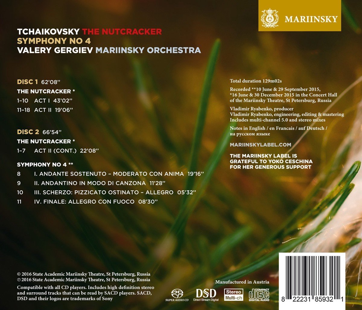 Mariinsky Orchestra, Valery Gergiev - Tchaikovsky: The Nutcracker/Symphony No.4 (CD),... | bol.com