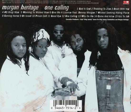 Morgan Heritage - One Calling (US Edition) (CD), Morgan Heritage | CD ...