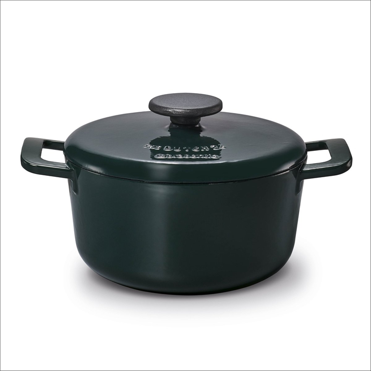 Brabantia The Dutch Braadpan - Pine Green - 24 cm - Gietijzer | bol.com